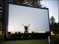China Customize Size Giant Advertising Inflatable Movie Screen  For Advertising for sale
