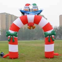 China Customize Giant PVC  Inflatable Advertising Arch  CE/CPC/SGS Certified Easy Setup for sale