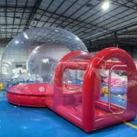China Outdoor Blow Up Inflatable Bubble Tent Custom Size Inflatable Bounce House With Blower For Party for sale