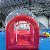 China Outdoor Blow Up Inflatable Bubble Tent Custom Size Inflatable Bounce House With Blower For Party for sale