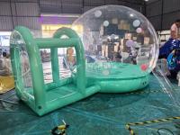 China Custom Color Inflatable Dome Tent PVC Globe Inflatable Bubble House For Wedding Party for sale