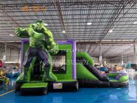 China Boys Inflatable Jumping Castle With Slide Combo Bouncer Inflatable Jumper for sale