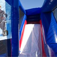 China Inflatable Frozen Bouncy Castle Frozen Castle Bounce House For Party Rentals for sale