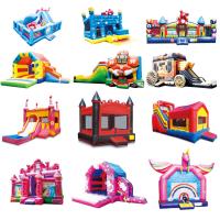 China Princess Bounce House 5 In 1 Pink Inflatable Castle With Slide For Sale for sale