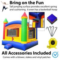 China Disney Princess Bounce House Jumping Castle Pink Inflatable Slide Castle For Party for sale