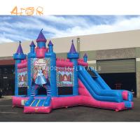 China Commercial Unicorn Inflatable Bounce Combo Slide Bouncy Castle For Sale for sale