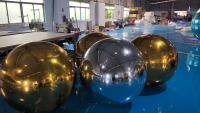 China Fashion Decoration PVC disco Inflatable balloon Disco party wedding gold silver Floating Sphere Inflatable Mirror Ball for sale