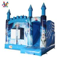 China Commercial Inflatable Water Bounce Slide Jumper Elsa Bounce House Slide With slide for sale