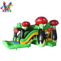 China Commercial Inflatable Bouncer Slider Combo Adult Cartoon Princess Bounce House Mushroom Jumping Castle for sale