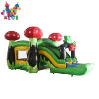 China Commercial Inflatable Bouncer Slider Combo Adult Cartoon Princess Bounce House Mushroom Jumping Castle for sale