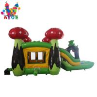 China Commercial Inflatable Bouncer Slider Combo Adult Cartoon Princess Bounce House Mushroom Jumping Castle for sale