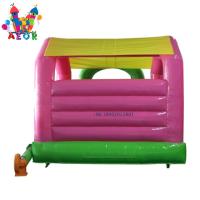 China Colorful Universal Trampoline Slide Combination For Boys And Girls Inflatable Bouncer for sale