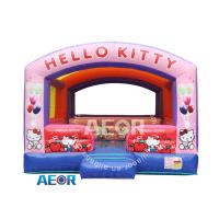 China Outdoor Children Inflatable Trampoline Bouncy Castle Inflatable Bouncer Castle With Slide For Kids for sale