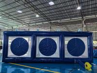 China Inflatable Axe Throwing Game Inflatable Ball Toss Target Dart Board Game Velcro axes for sale