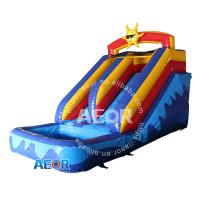 China Water Pool Inflatable Bounce House Jumping Bouncy Castle With Slide Combo For Sale for sale