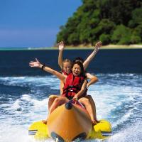 China Outdoor Floating Water Park Sea Trampoline Huge Water Inflatable Bungee Trampoline For Sale for sale