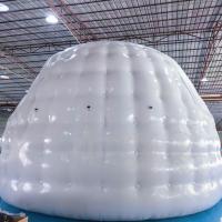 China Outdoor Event Inflatable Tent Rental Camping White Inflatable Tent for sale