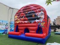 China 5x5m Jumping Castle With Slide Combo Inflatable Sport Bounce House Jumping Castle for sale