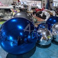 China Big Shiny Giant Customized Pvc Inflatable Ball Decorative Inflatable Mirror Ball Balloons for sale