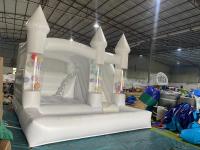 China Jumping Castle Inflatable Bounce House White Bouncy Castle With Slide for Outdoor Kids for sale