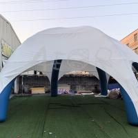 China Event Spider Inflatable Tent Large White Inflatable Spider Dome Tents for sale