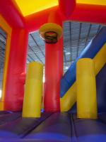 China 5x4m Transformersinflatable Jumping Bouncy Castles Inflatable Commercial Inflatable Bouncer With Slide for sale