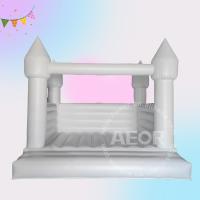 China Inflatable White Bounce House Wedding Bouncy House Outdoor Jump House for sale