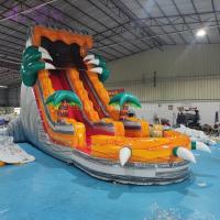 China New Design Commercial Giant Waterslide Jumping Castle Bouncy Castle Bounce House Water Slides for sale