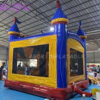 China Commercial inflatable bounce house kids play colorful bouncy castle for sale