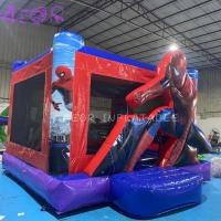 China Playground Spiderman Theme Bounce House Outdoor Children Inflatable Castle for sale