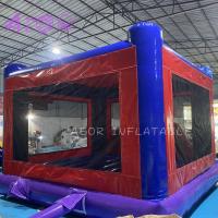 China Playground Spiderman Theme Bounce House Outdoor Children Inflatable Castle for sale