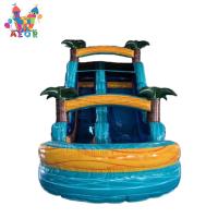 China Inflatable Water Slide PVC Waterslides Commercial Inflatables On Sale for sale