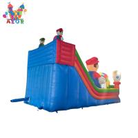 China Kids Jumping Jungle Slide Inflatable Water Slide PVC Commercial Inflatables On Sale for sale