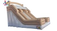 China Inflatable Slides Double Lane Slide Pastel Color Slide cheap price for sale