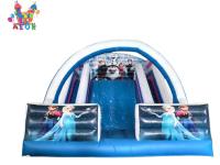 China Family Backyard Adult Inflatable Water Slide Kids Inflatable Slide For Sale for sale