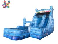 China Inflate Giant Inflatable Slide For Adult Castle Inflatable Slides For Sale for sale