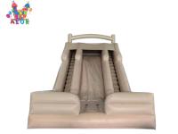 China Custom Inflatable Water Slide Climbing Slide With Pool For Kids Party Rental for sale