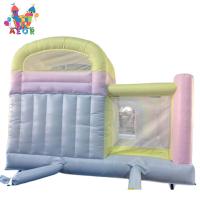 China Pastel Bounce House Inflatable Bouncer Castle Wedding Inflatable Bounce House for sale