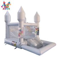 China White Bounce House Bounce House Commercial Jumping Castle Bouncy Castle for sale