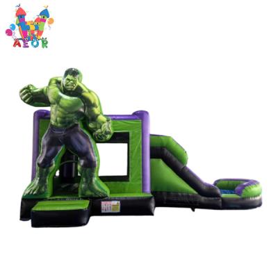 China Inflatable Castle Kids Bouncy Castle  Bounce House Inflatable Bouncer With Slide for sale