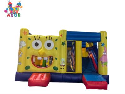 China Inflatable Jumping Bouncy Castles Bounce House Inflatable Bouncer With Slide for sale