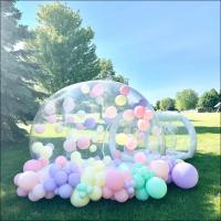 China Popular Dome Tent Transparent Inflatable Balloon Bubble House For Rent for sale