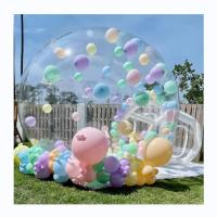 China Popular Dome Tent Transparent Inflatable Balloon Bubble House For Rent for sale