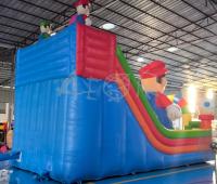 China Kids Ondoor Inflatable Amusement Theme Park With Obstacle Courses Inflatable Playground Fun City for sale