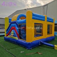 China Outdoor Bouncy Castle Inflatable Kids Commercial Combo Toddler Bounce House With Slide Combo for sale
