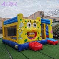 China Outdoor Bouncy Castle Inflatable Kids Commercial Combo Toddler Bounce House With Slide Combo for sale