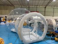 China Inflatable Bubble House 10 FT Commercial Balloon Bounce House Bubble Tent Dome with Double Blower for sale
