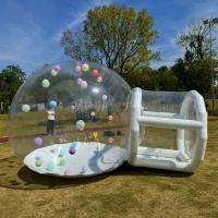 China Inflatable clear dome New design bubble hotel camping inflatable bubble tent bubble house inflatable for sale