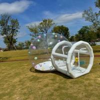 China Inflatable clear dome New design bubble hotel camping inflatable bubble tent bubble house inflatable for sale