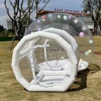 China Commercial Kids Party Clear Dome Balloon Tent Bubble Tent Inflatable Bubble Bounce House for sale